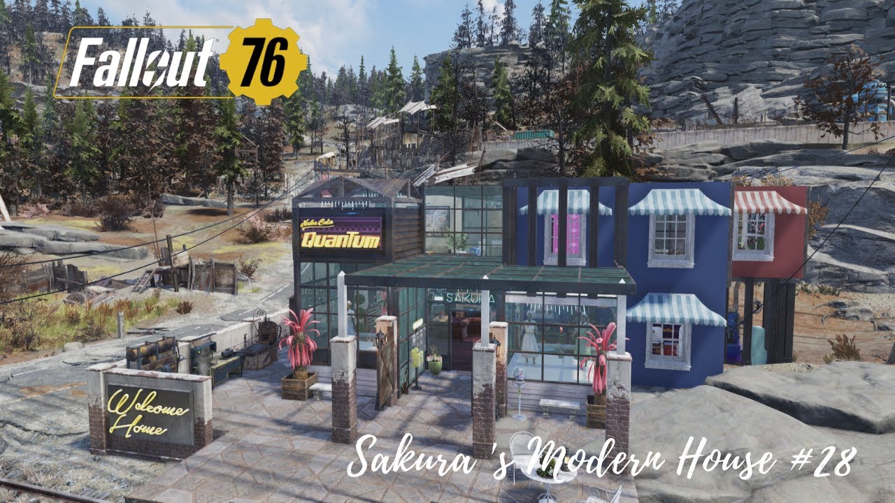 Fallout 76 Modern House #28 - YouTube
