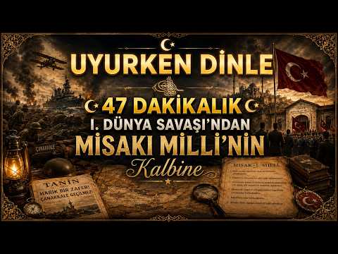 Uyurken Öğren! | I. Dünya Savaşı’ndan Milli Mücadele’ye | KPSS Tam Tekrar + Rahatlatıcı Anlatım