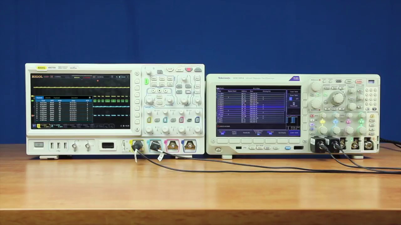 Serial Decode Advanced Analysis Comparison of the MSO7000 VS MDO3000 ...