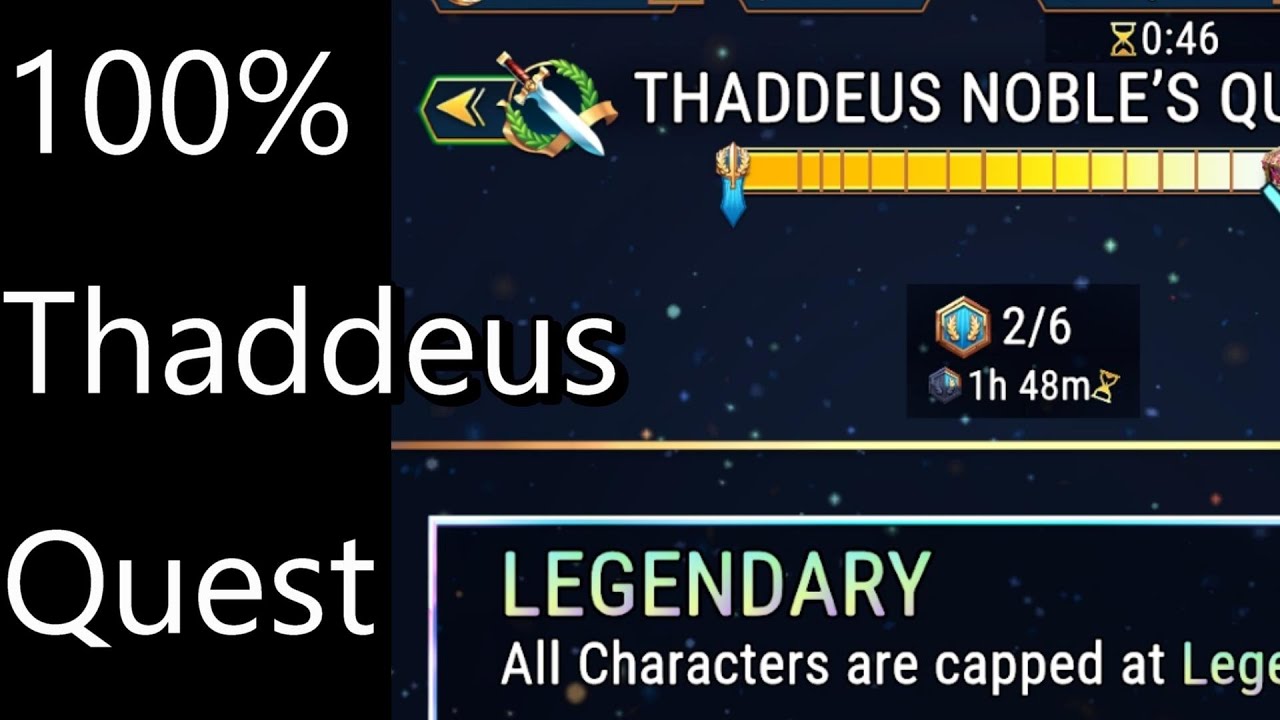 Thaddeus Noble Quest 100% Completion!!! - YouTube