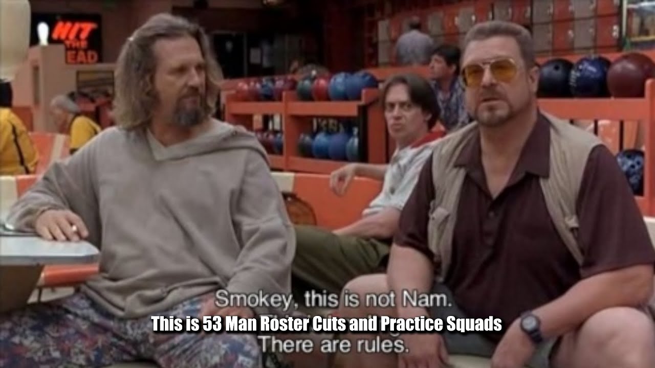 53 Man Roster Cuts Rules, Deadlines and Practice Squad Primer - YouTube