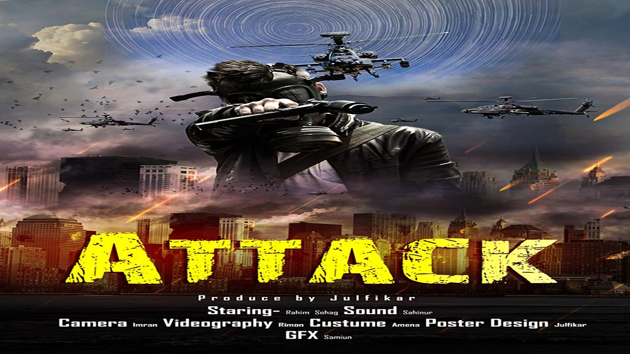 Movie Poster Design Adobe Photoshop CC 2019 - YouTube