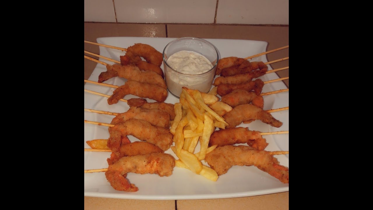 Grosses Crevettes Panées coustillantes (Easy Crispy Fried Shrimp Recipe ...