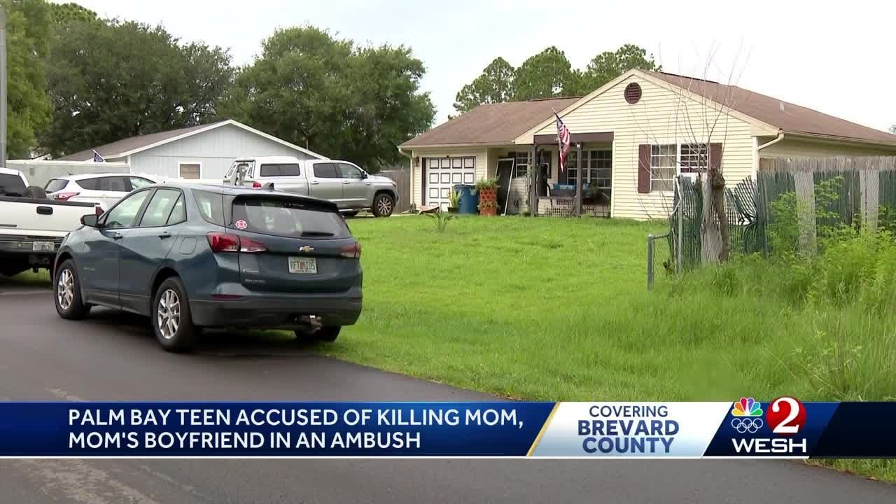 'Welcome home': Palm Bay teen accused of ambushing mom, boyfriend with ...