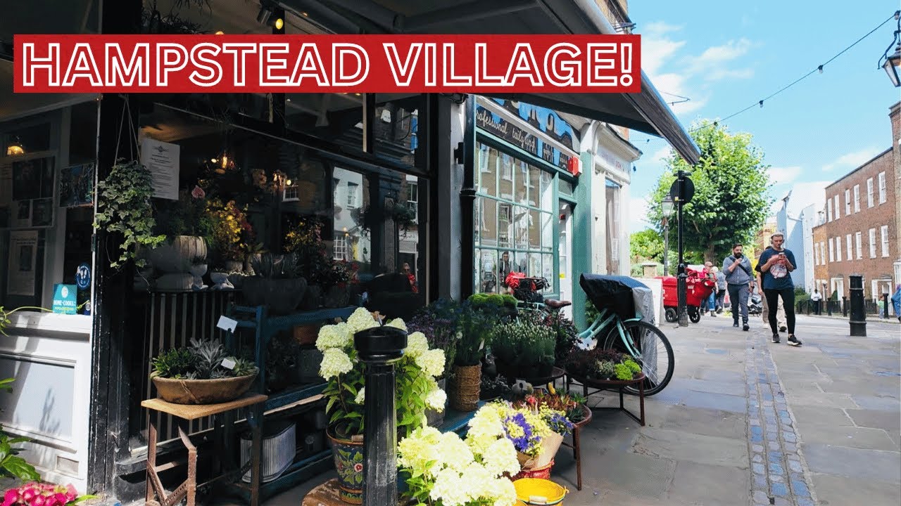 HAMPSTEAD VILLAGE WALK! - YouTube
