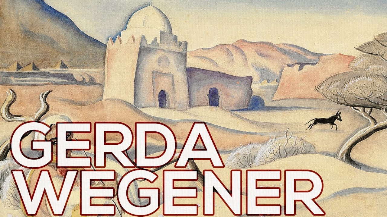 Gerda Wegener: A collection of 93 works (HD) - YouTube