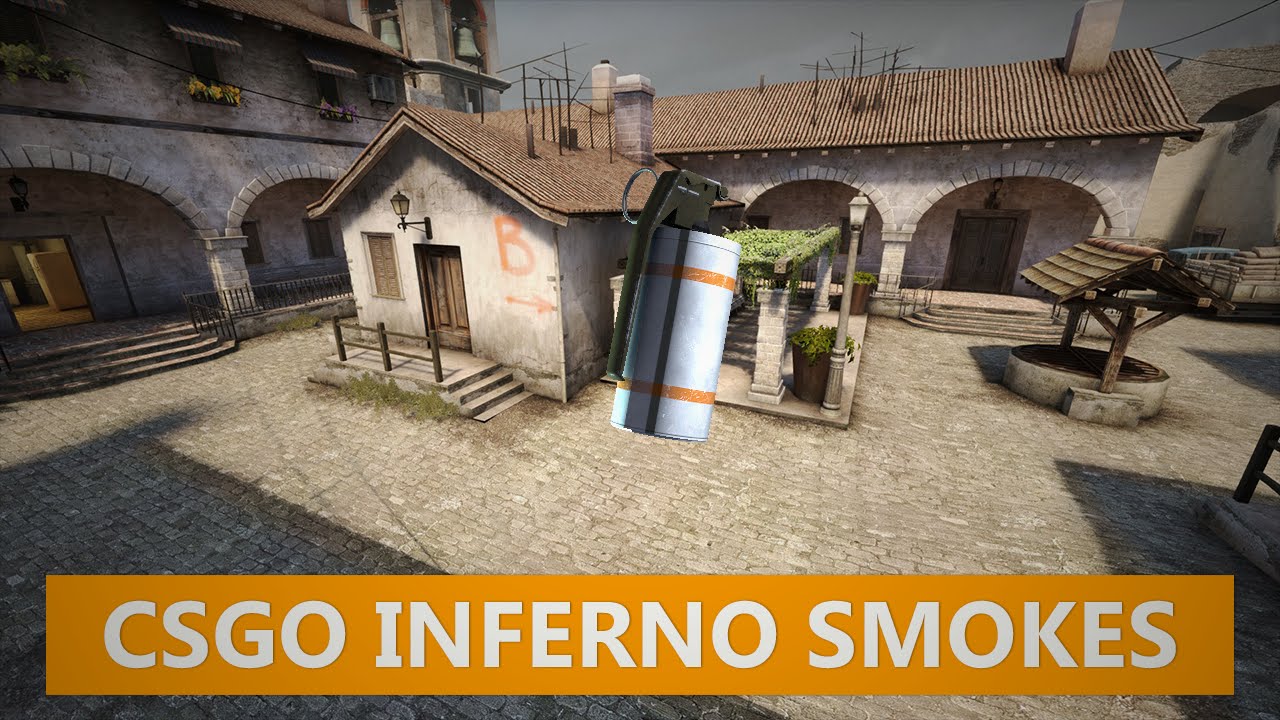 CS:GO - Inferno One Way Smoke Tutorials ! - YouTube