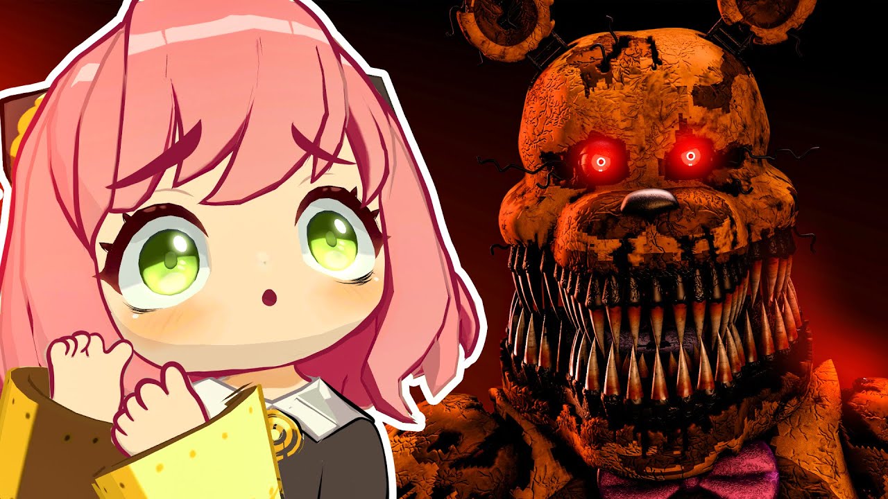 Anya encontra o NIGHTMARE no Five Nights at Freddy's 4 - YouTube
