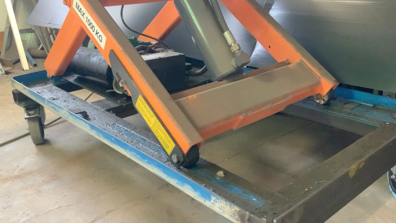 Köp Lyftbord Edmo lift Max 1000kg på Klaravik - YouTube