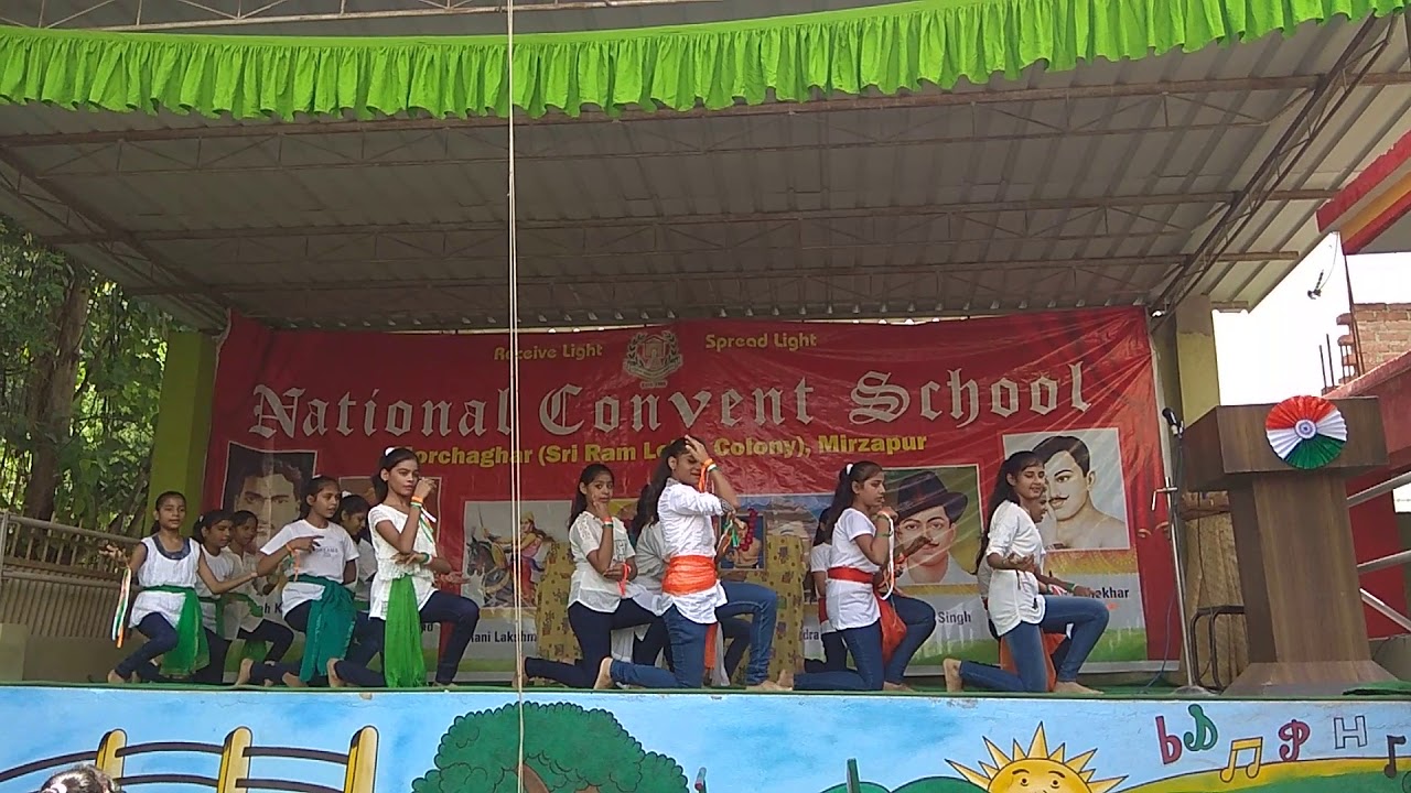 National convent school dance performance - YouTube