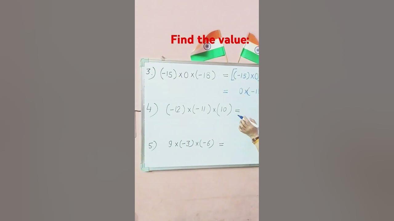 #maths #mathsmethod #mathskills #mathsteacher #mathschalle#integers WATCH TILL THE END😊👍 - YouTube