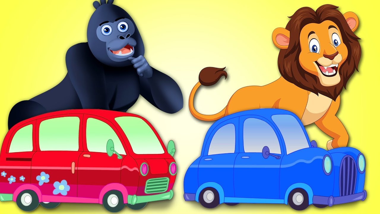 Learn Animals and Vehicles | Learn Alphabets A to Z with ABC Monsters ...