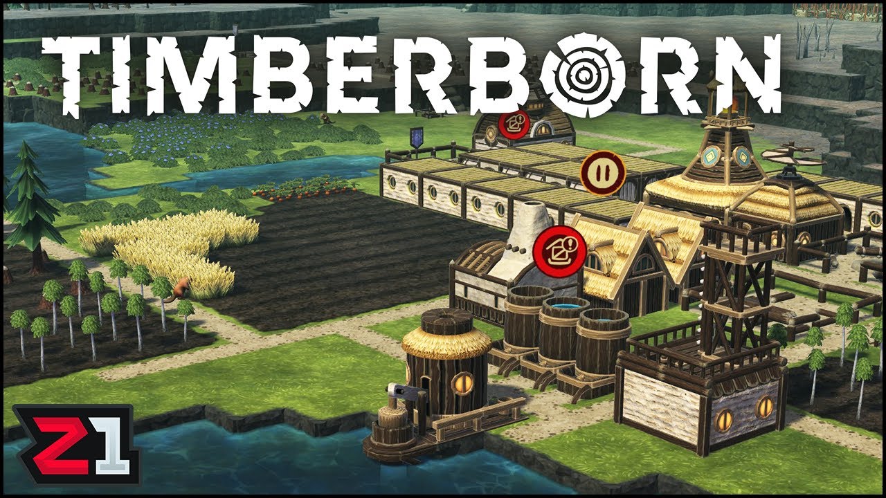 Building A Beaver Topia ?! Timberborn | Z1 Gaming - YouTube
