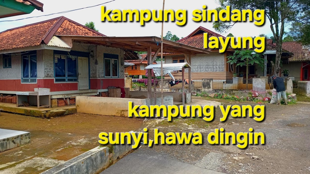 Kampung sindang layung,sejuk dan damai... - YouTube