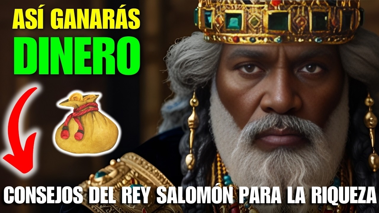 5 CONSEJOS del REY SALOMÓN para RIQUEZA y SABIDURÍA - YouTube