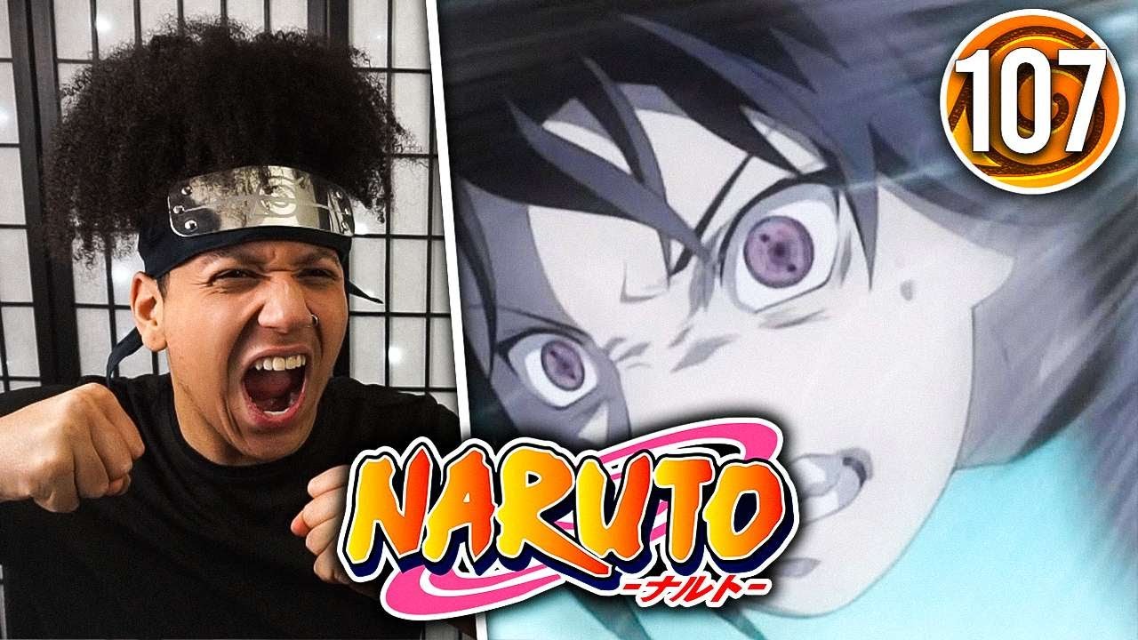 Naruto Episode 107 REACTION & REVIEW "The Battle Begins: Naruto vs ...