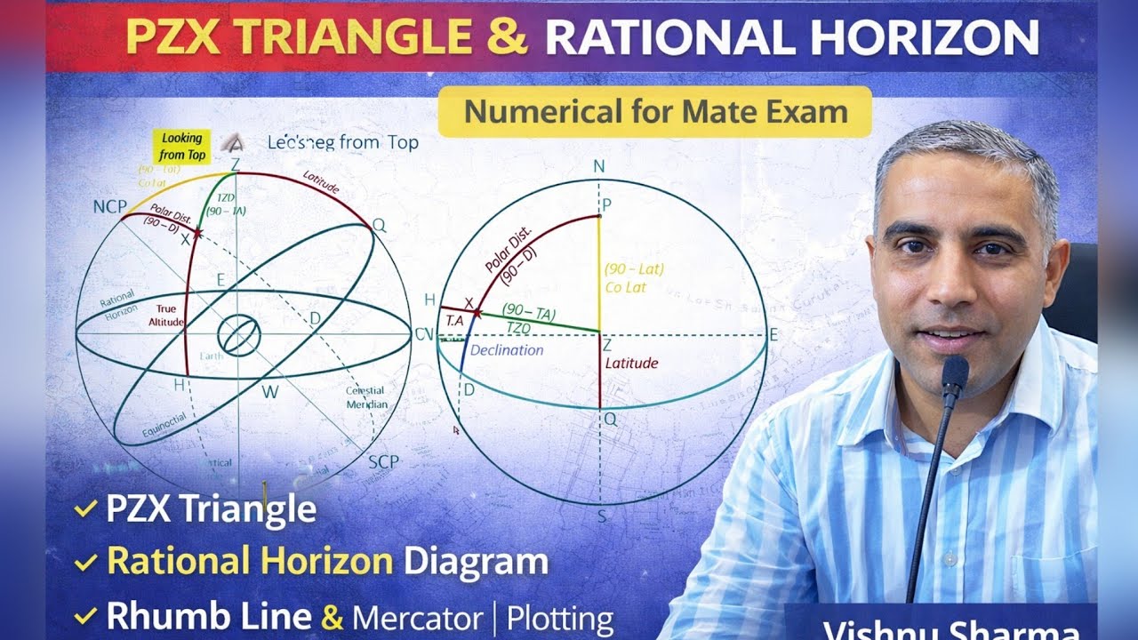 PZX Triangle with Numericals | Rational Horizon Diagram | Mate Exam MMD ...