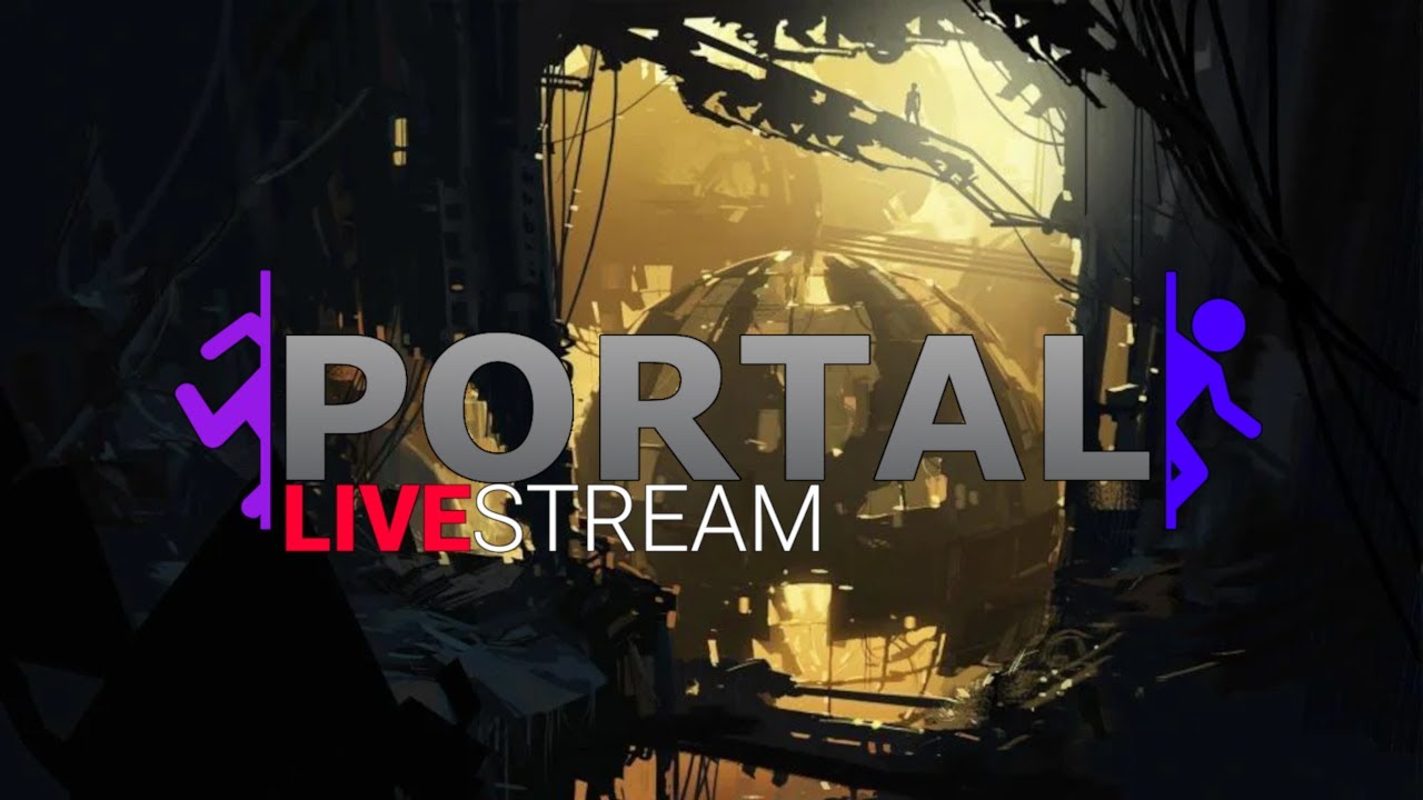 LIVE 🔴: PORTAL 2 playthrough! - YouTube
