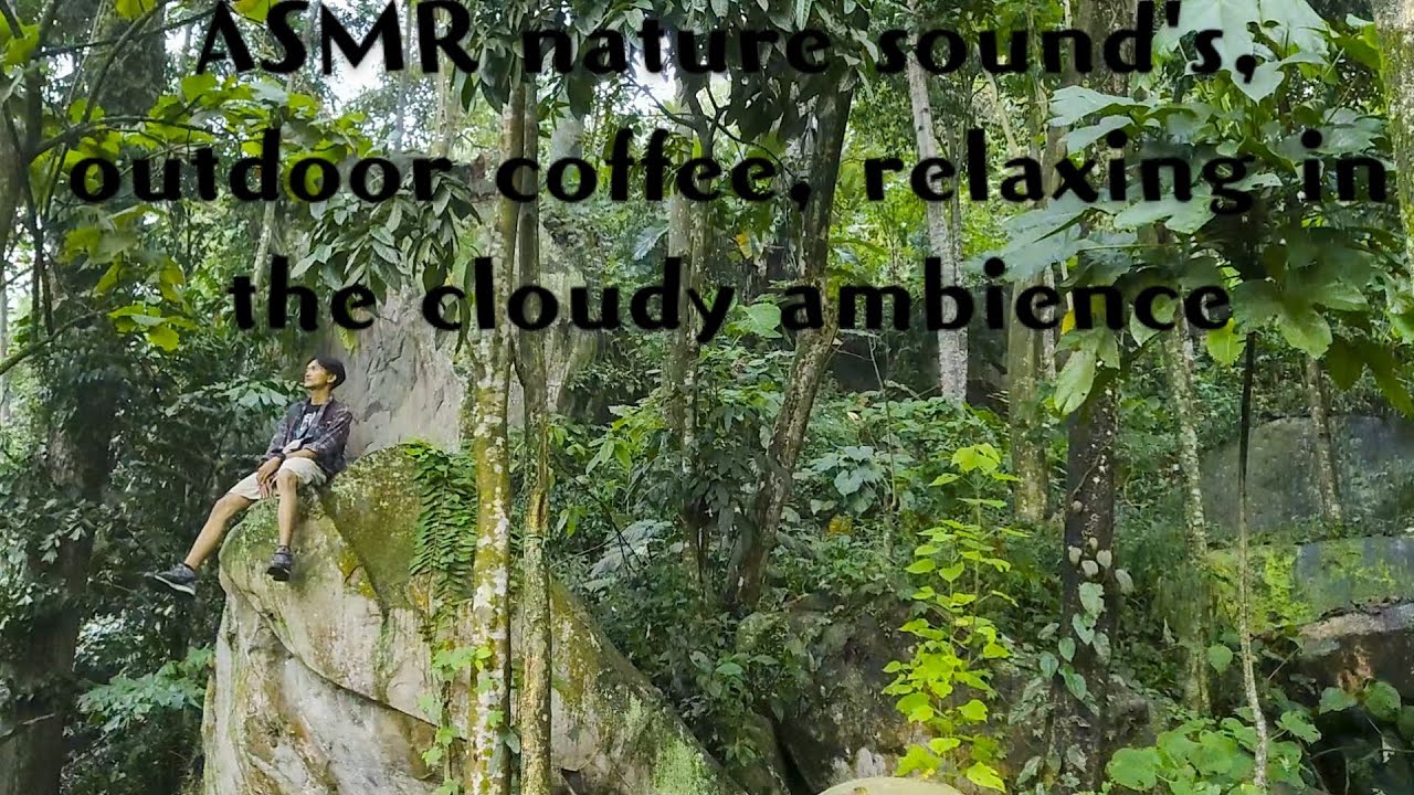 ASMR nature sound's || outdoor coffee || japanese style v60 || relaxing ...
