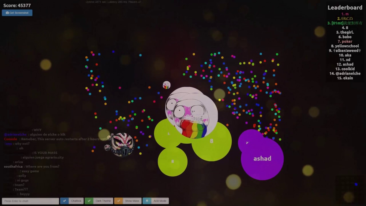 VÍDEO DE AGARABI/AGARIO/POKER/TheTed/HD - YouTube