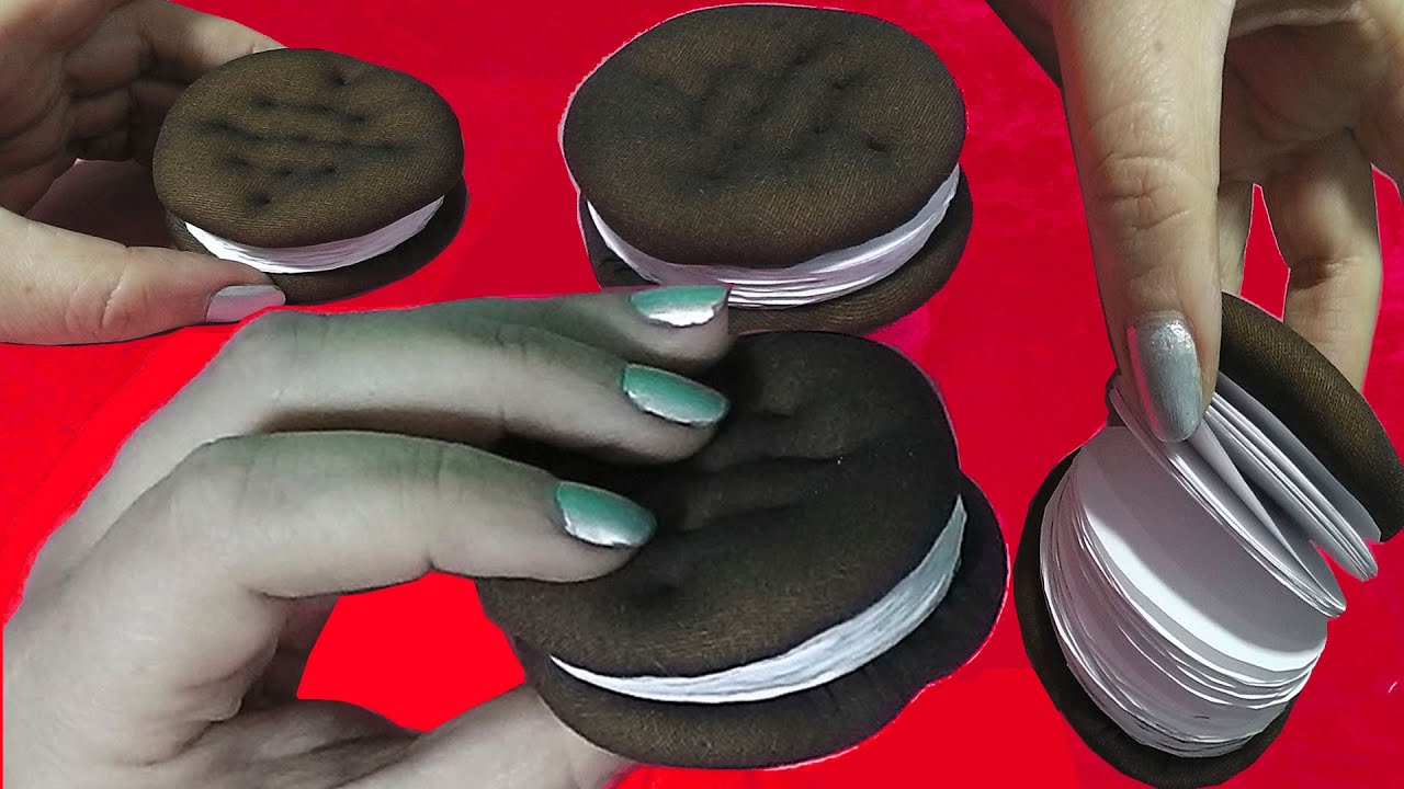 Wie man kleine DIY-Notebooks, die sieht aus wie Dessert Oreo ...