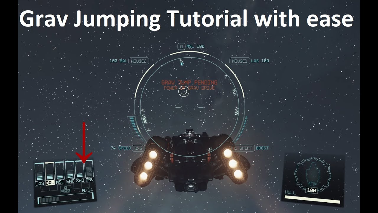 Starfield - How to power up Grav Drive for Grav jumping - YouTube
