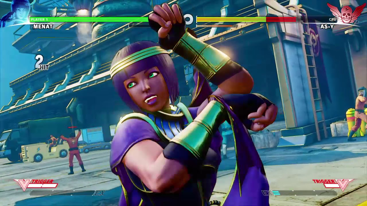STREET FIGHTER V menat story - YouTube