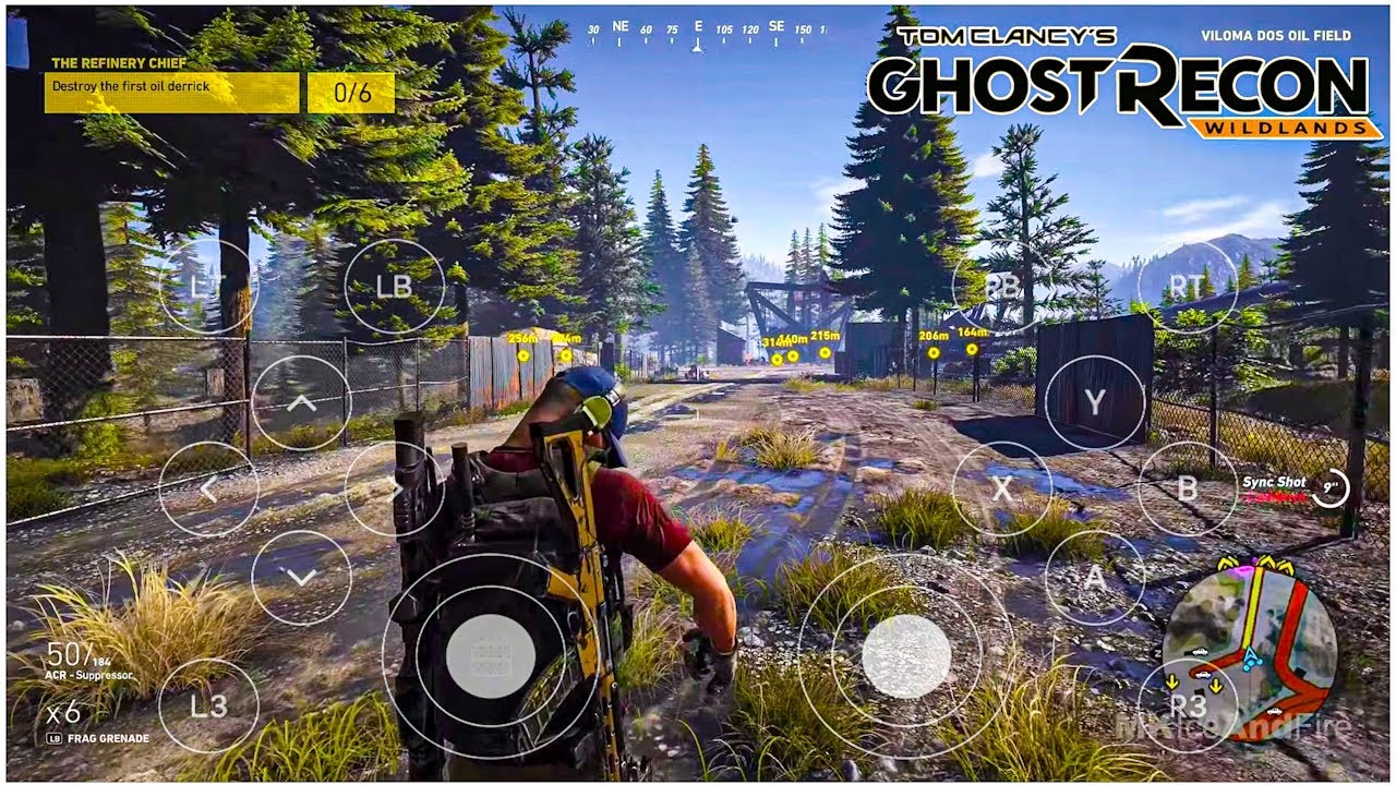 Better Than PUBG PC! Ghost Recon Wildlands Android Gameplay Using Mogul Cloud Games - YouTube