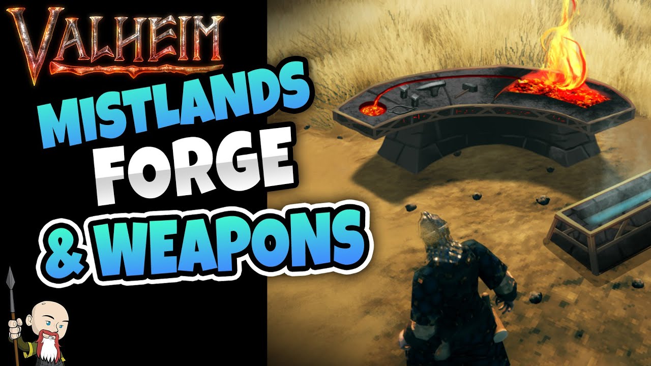 MISTLANDS Forge & MANY Tiered Weapons! - Valheim News Update - YouTube