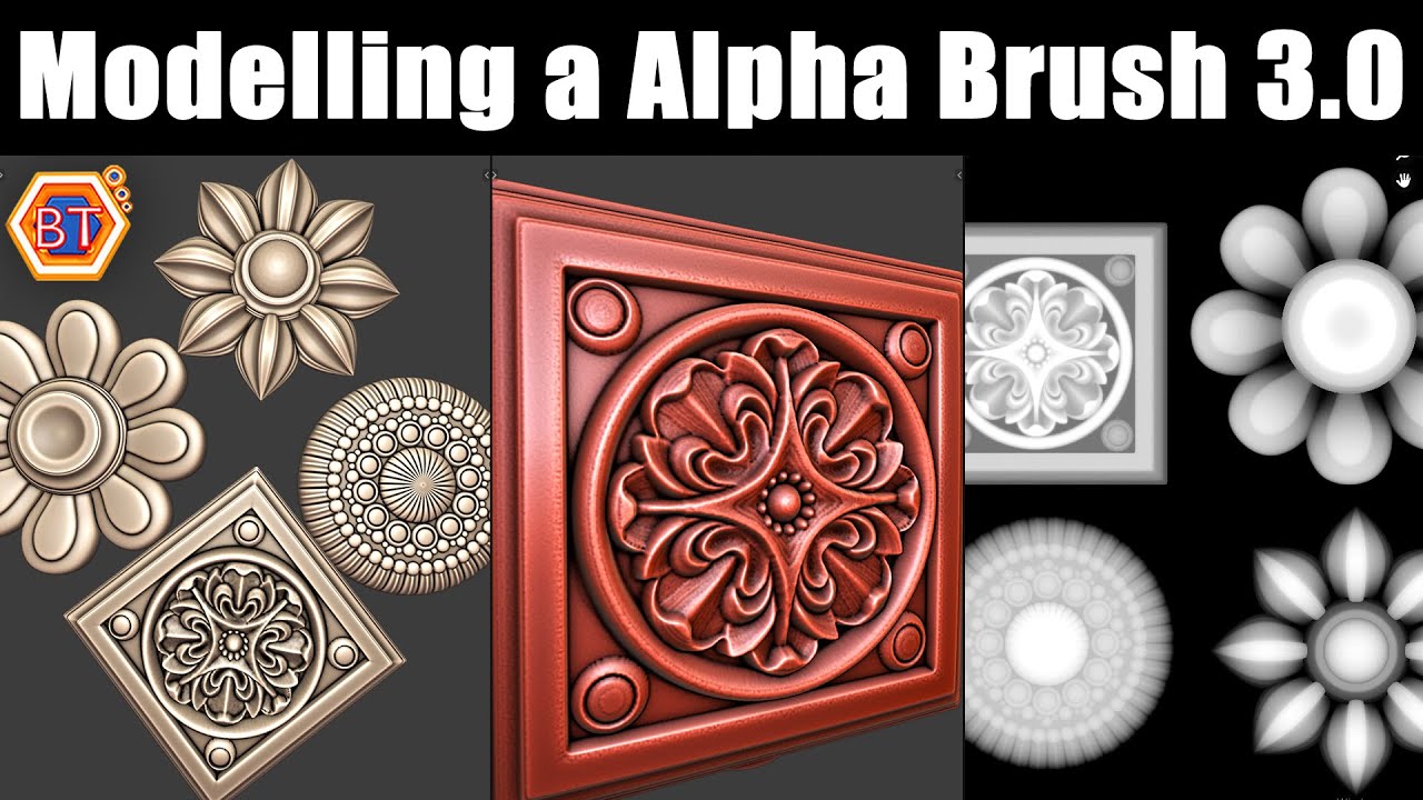 How to Create a Alpha Brush in Blender 3.0 - YouTube