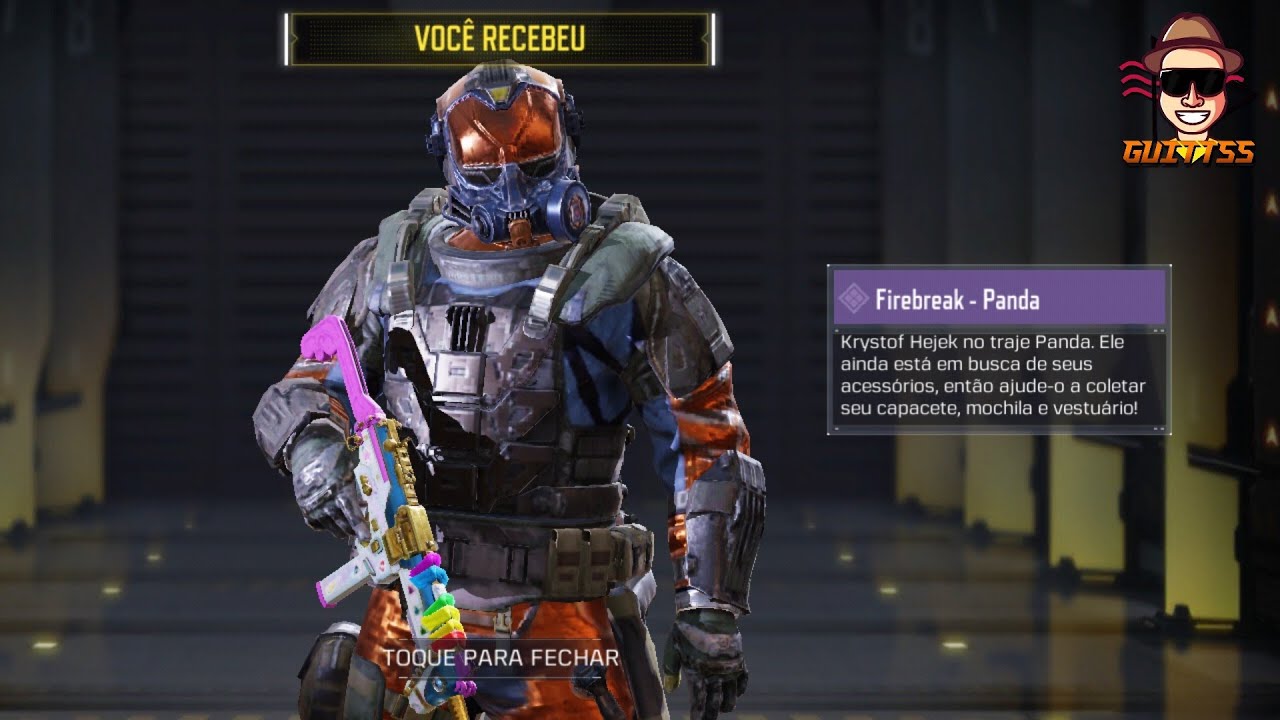 🔥 PEGUEI O FIREBREAK PANDA NA ROLETA CALL OF DUTY MOBILE - CODM - YouTube