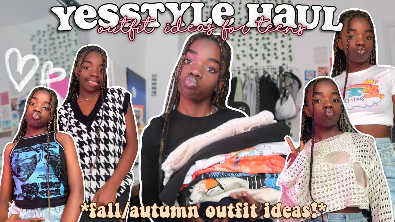 FALL YESSTYLE TRY ON HAUL *teen haul*🍂 y2k fit ideas!! - YouTube