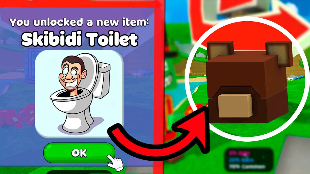 😱 Skibidi Toilet Backpack From Box In Super Bear Adventure!! - YouTube