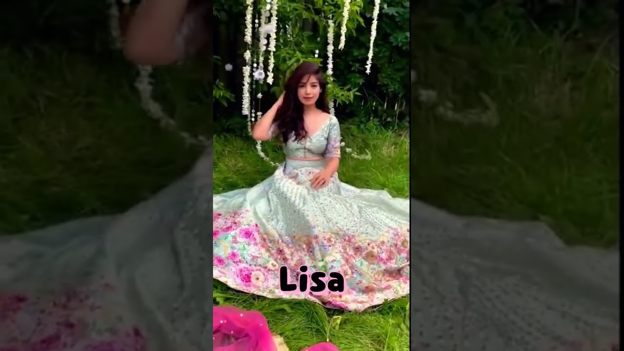 how blackpink look in Indian dresses ️ edit by me #blackpink #jisoo# ...
