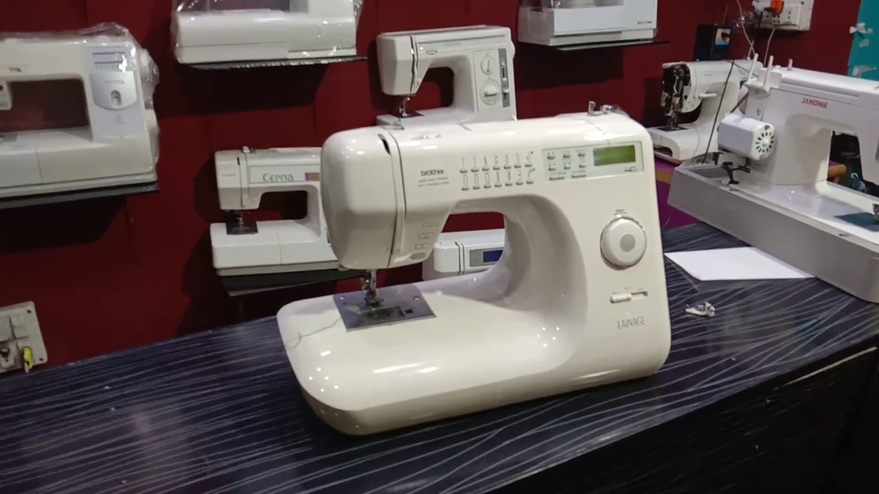 Brother Lianage sewing machine made in japan - YouTube