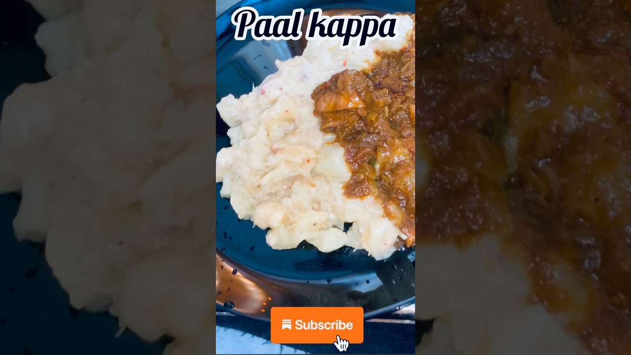 nostalgic paal kappa& chicken curry 😋 #viral # - YouTube