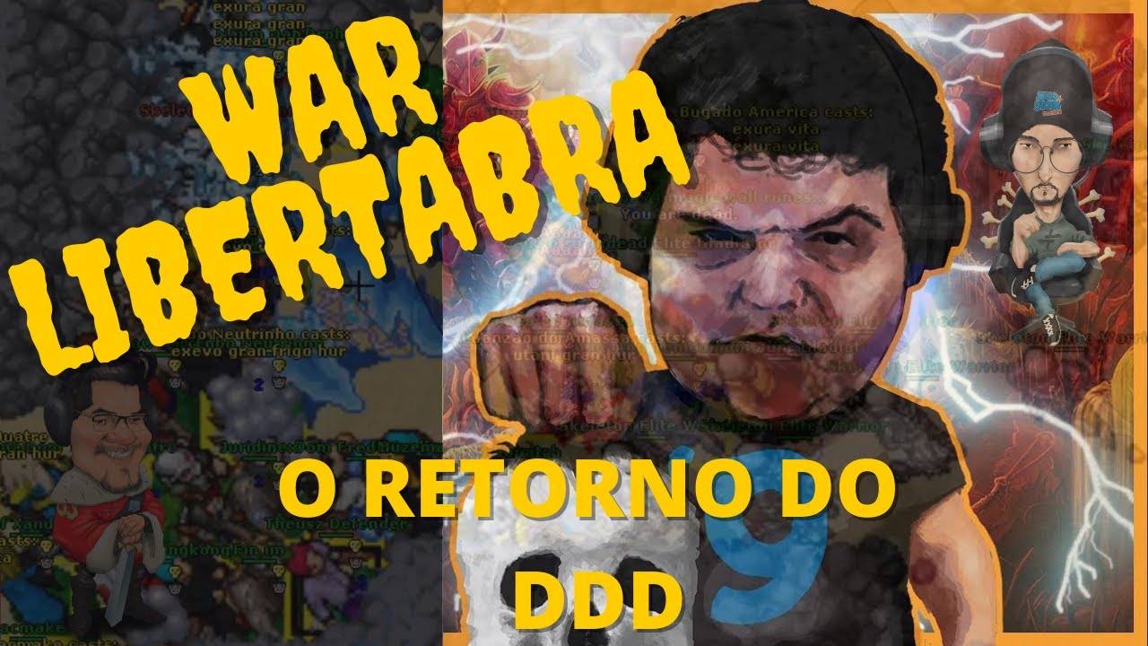 Tibia, O RETORNO DE DDD , MEGAZORDS MORTOS EM LIBERTABRA!!! - YouTube