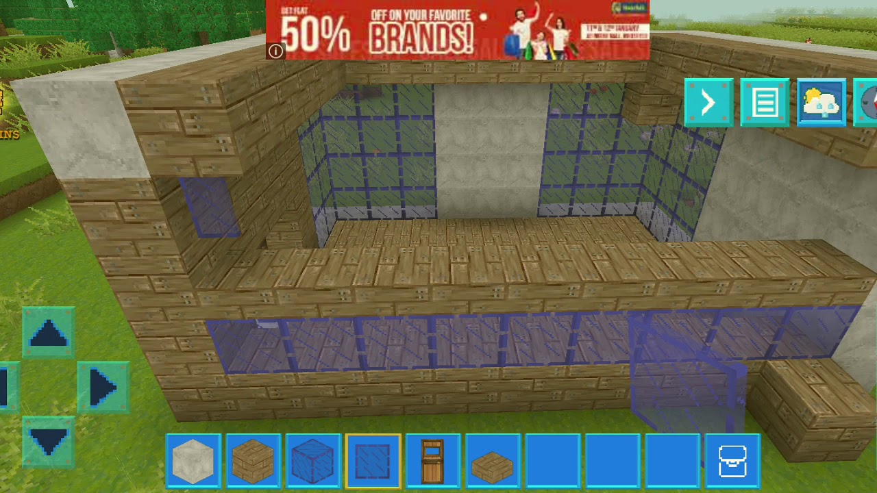 Simple house in Realmcraft-We Create! - YouTube