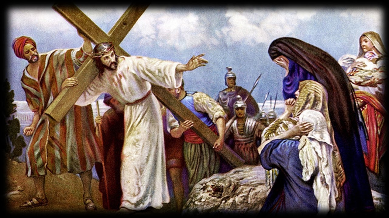 The Eighth Station: The Women of Jerusalem Weep Over Jesus - Quotation ...