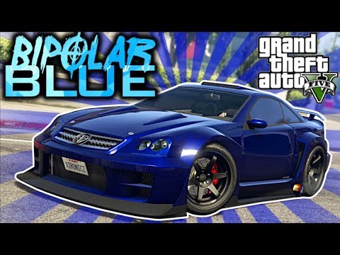 GTA 5 MODDED CREW COLOR - BiPOLAR BLUE - CoreGamingPs4 - YouTube