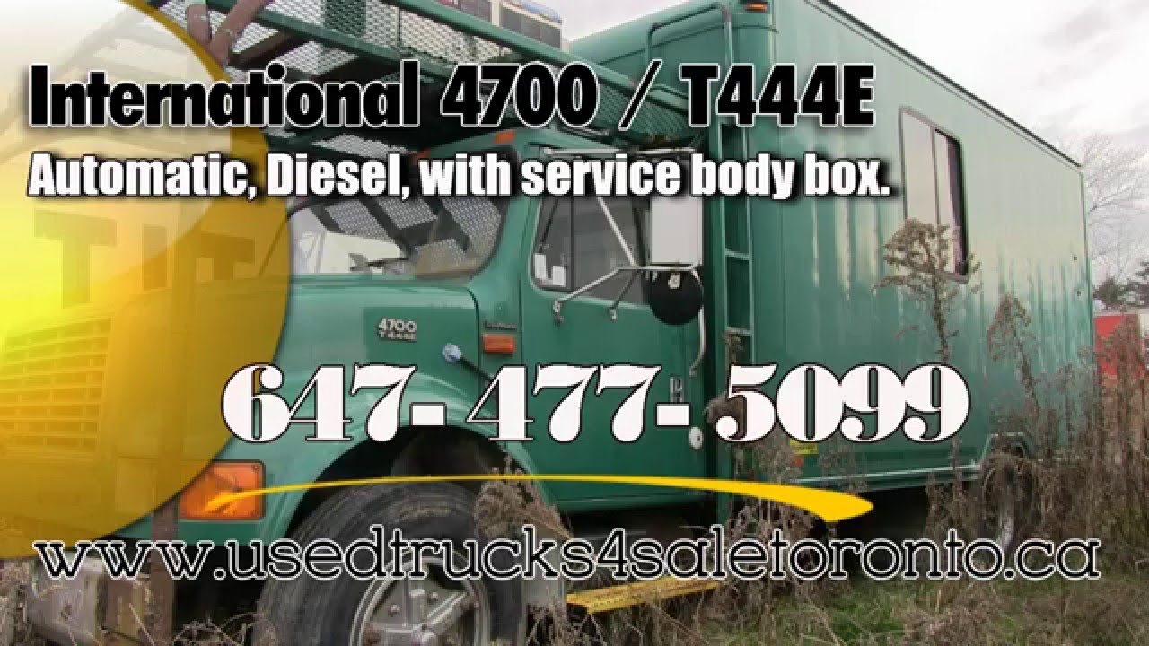 International 4700 / T444E, Used 1997 International 4700 / T444E for ...