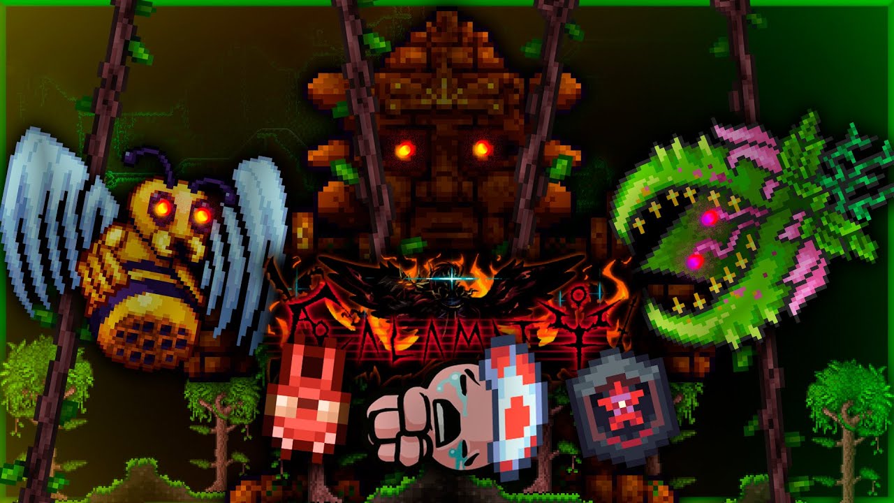 How I beat Terraria Calamity's HARDEST Difficulty || MASTER DEATH FULL ...