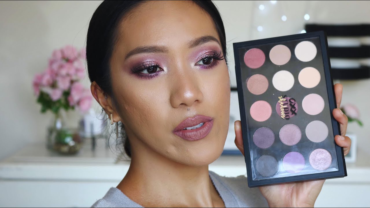THE FACE | FLIRTY MAKEUP ft OXX COSMETICS BERRY COLLECTION PALETTE ...
