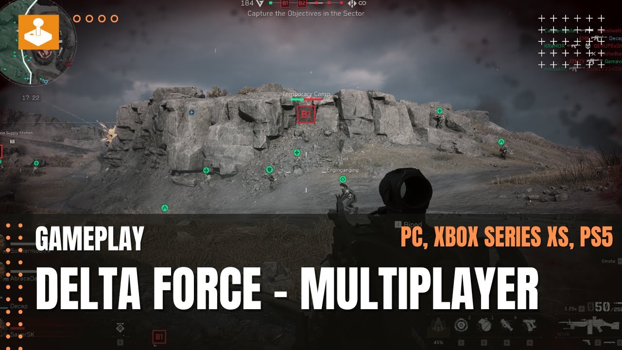 Delta Force - multiplayer 32v32 (PC gameplay) - YouTube