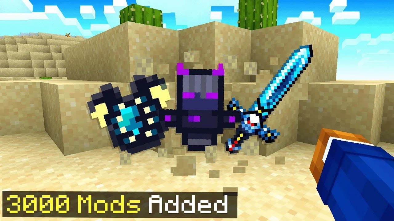 I Added TOO MANY Mods To Minecraft - YouTube