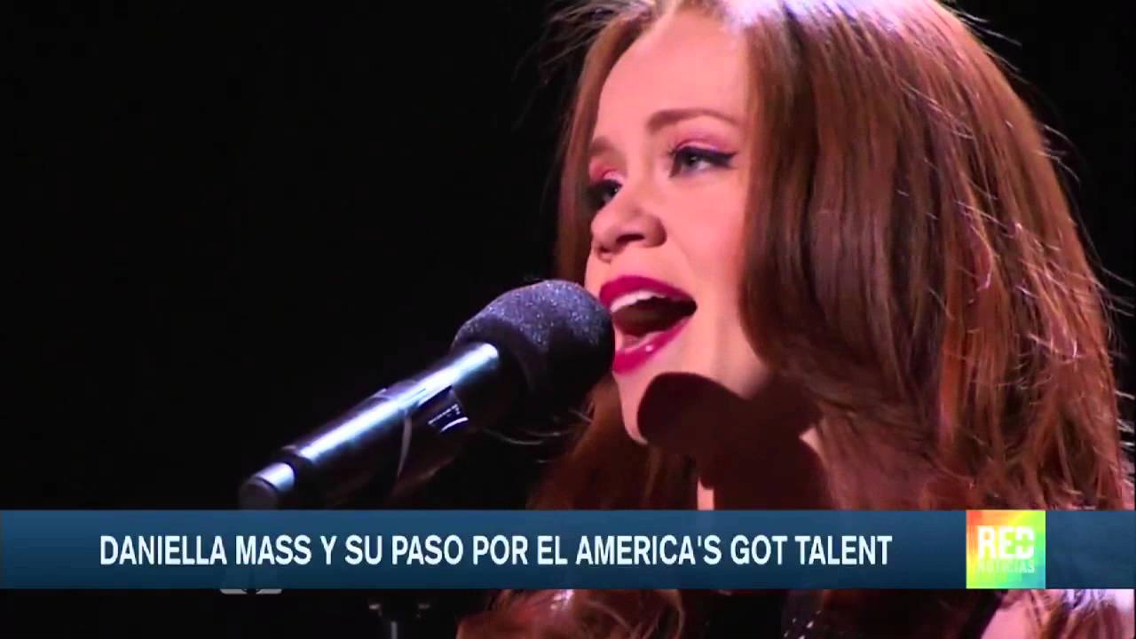 Daniela Mass en la semifinal de America's Got Talent - YouTube