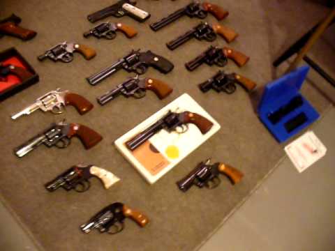 Colt Revolver Collection - My Collection Plus S&W and Kimber - YouTube
