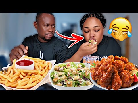 My husband Thinks He's wise ,He wasn't expecting this,African food mukprank