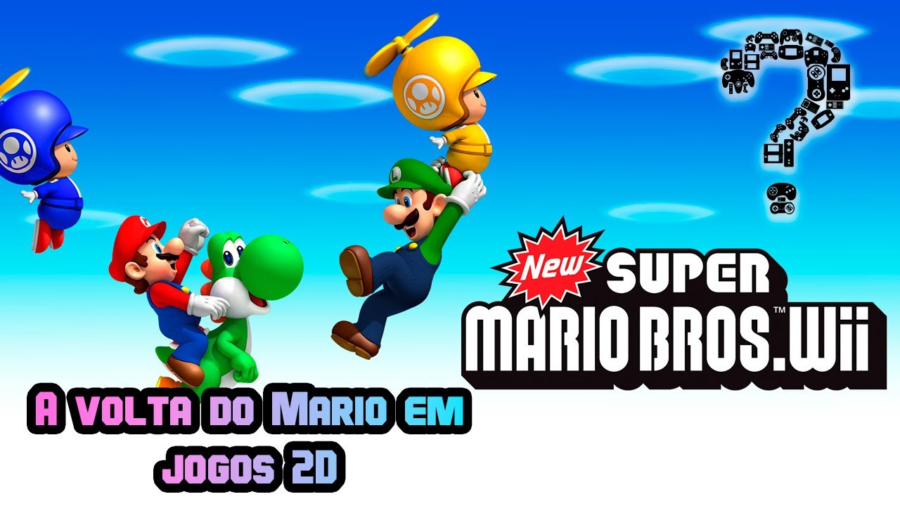 New Super Mario Bros Wii - A versão 2D plataforma no Wii!- Já Jogou ...