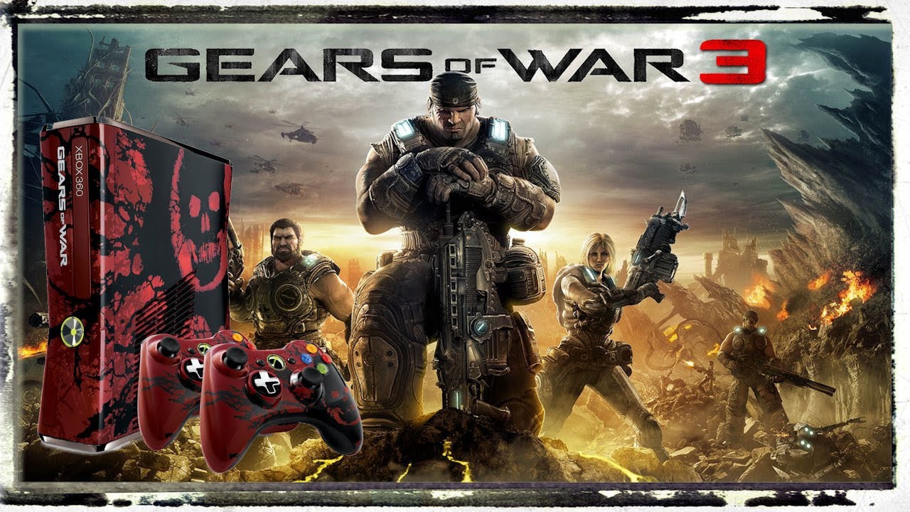 Gears of War 3 - XBOX 360 (2011)...played on 'Gears 3 Console' / VS ...